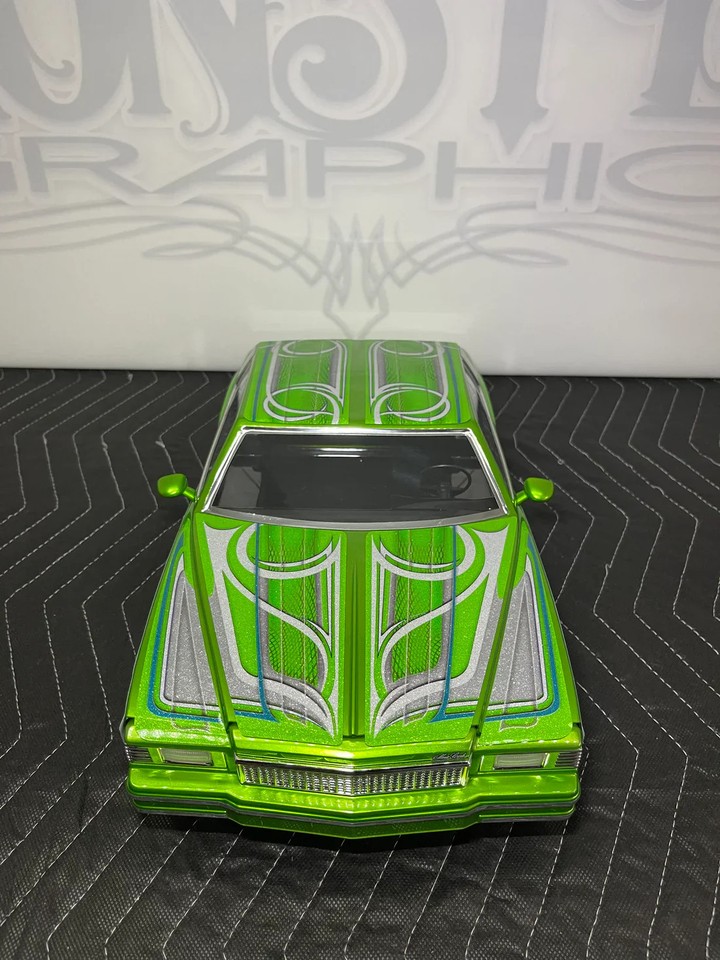 Monster Graphics Redcat Monte Carlo Vinyl Wrap Kit M2 Lowrider Patterns ...