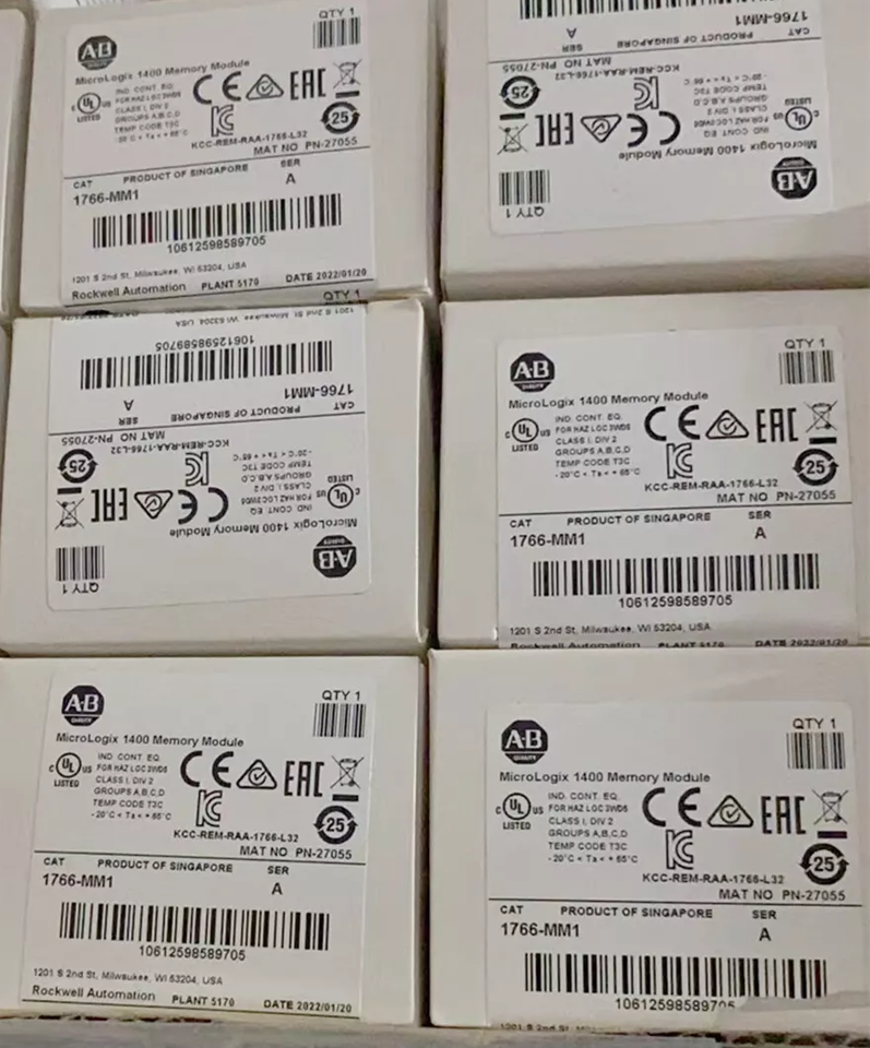 Allen Bradley MicroLogix 1400 Memory Module 1766-MM1 Fast Shipping | eBay