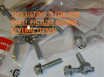 *1EA OEM HONDA BOLT/WASHER 6X28MM 93401-06028-00 (300B) | eBay