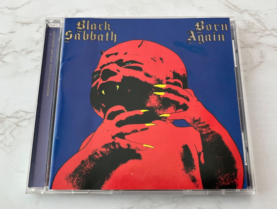 Black Sabbath Born Again CD 1996 UK IMPORT! w/Hype Sticker! ESM CD334 ...