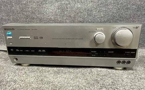 Panasonic AV Control Stereo Receiver SA-HE75 5.1 CH Dolby Digital Home ...