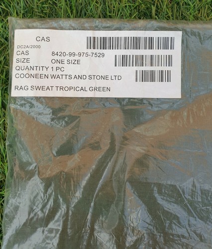 Sweat Rag British Army Issue Olive Green OD Olive Drab One Size NSN ...