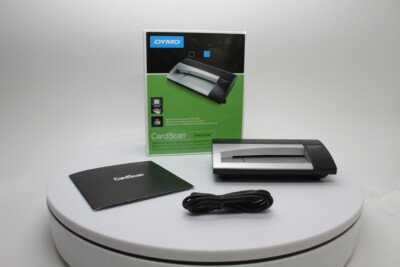Boxed DYMO CardScan v9 Executive Business Card Scanner for PC or Mac ...