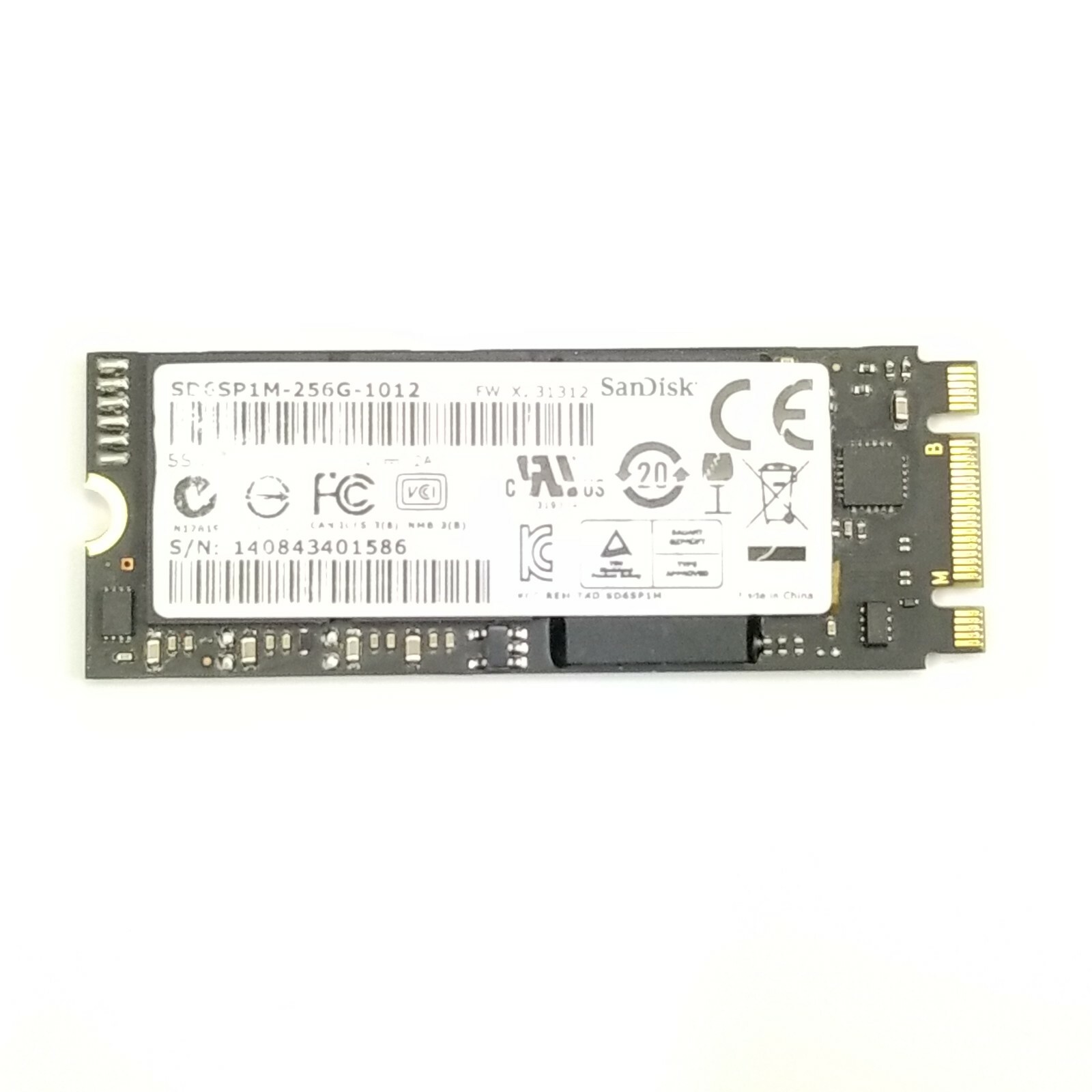 SanDisk X110 M.2 2260 256GB Solid State Drive SD6SP1M-256G-1012 SSD ...