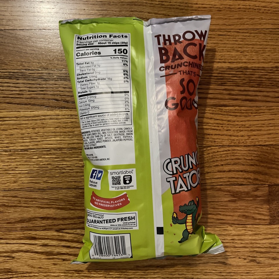 LIMITED EDITION LAY'S CRUNCH TATORS HOPPIN' JALAPENO CHIPS HOME ALONE ...