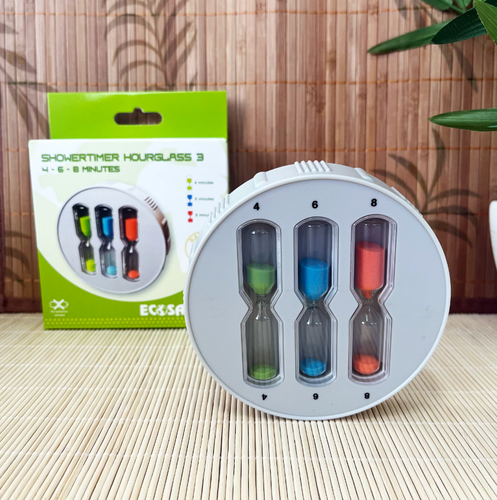 EcoSavers Shower Timer Hourglass - 3 Saves Water, 4, 6 and 8 minutes | eBay