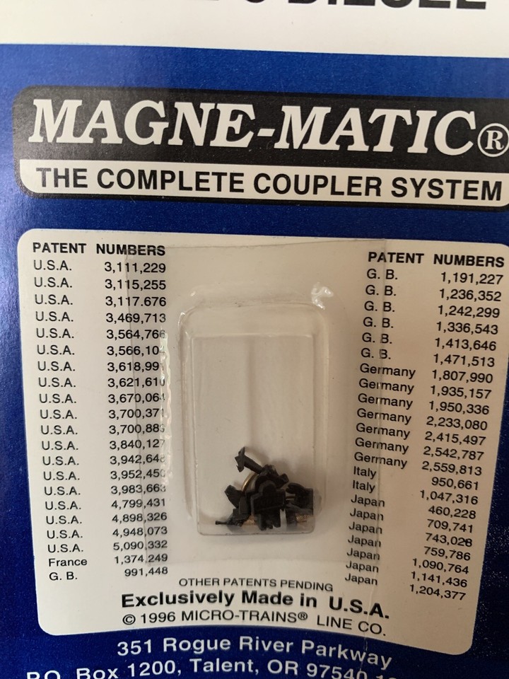 Micro-Trains / Kadee N #1107 Locomotive Coupler Conversion Kit, Atlas ...