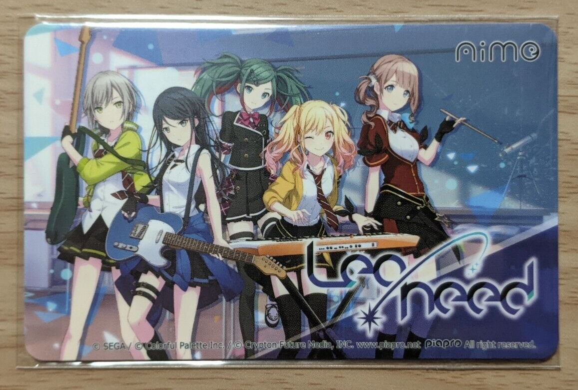NEW Sega AIME Card CHUNITHM SUN Project Sekai feat. Hatsune Miku pass ...