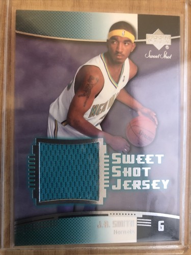 2004-05 Upper Deck Sweet Shot Sweet Shot Jerseys JR Smith #SSJ-JR ...