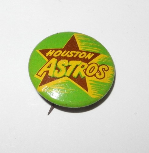 VINTAGE 1966 GUYS POTATO CHIPS HOUSTON ASTROS ADVERTISING SOUVENIR PIN ...