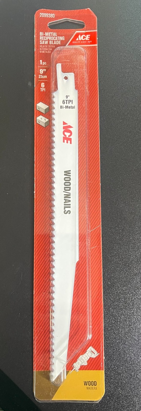 Ace 9" 6TPI Bi-Metal Reciprocating Saw Blade # 2099380 | eBay