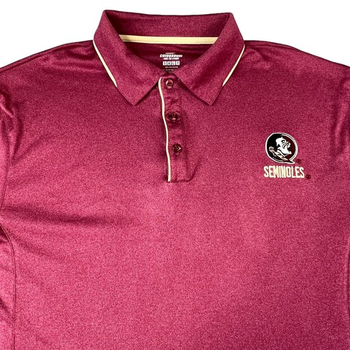 Colosseum FSU Seminoles Florida State University NCAA Polo Shirt Mens ...