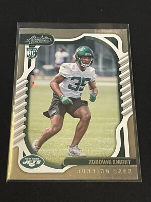 2022 Panini Absolute Football ZONOVAN KNIGHT #200 RC JETS | eBay