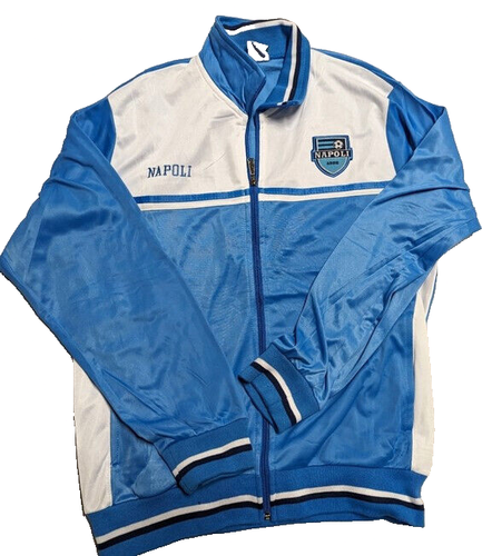 Italian Napoli LS SOCCER Warm-Up Jacket~Sz L, Euro Sportswear/TrackTop ...