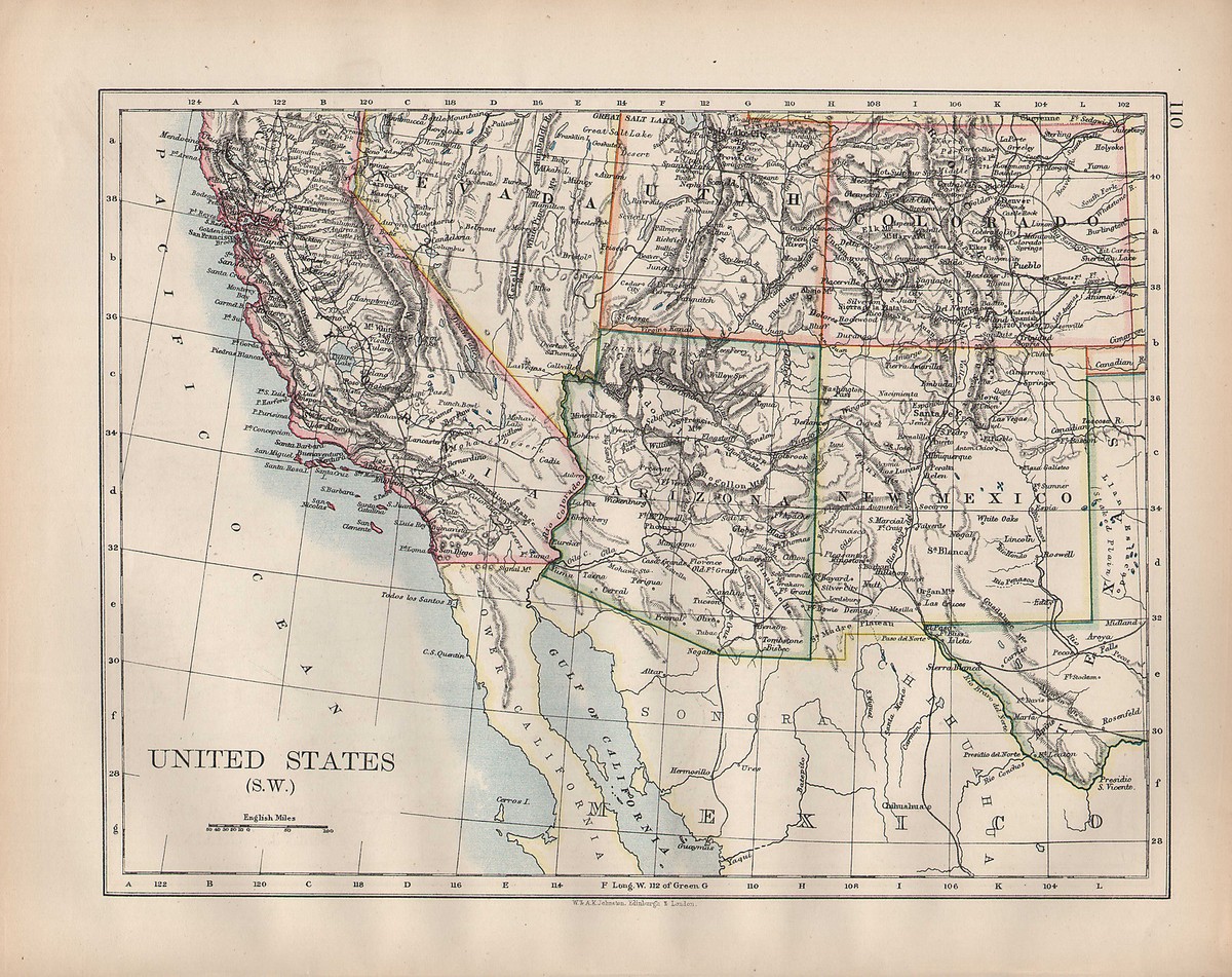 Us Map Arizona
