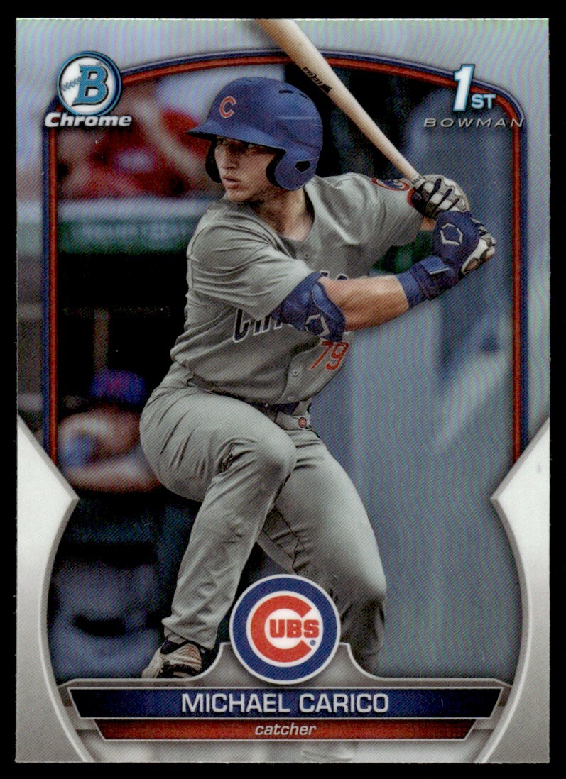 2023 Bowman Draft Chrome Refractors Michael Carico #BDC-170 BB2-1 | eBay