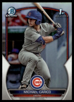 2023 Bowman Draft Chrome Refractors Michael Carico #BDC-170 BB2-1 | eBay
