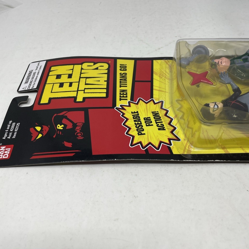 Teen Titans Go 3.5" GIZMO & RED X Robin Posable Action Figures New ...