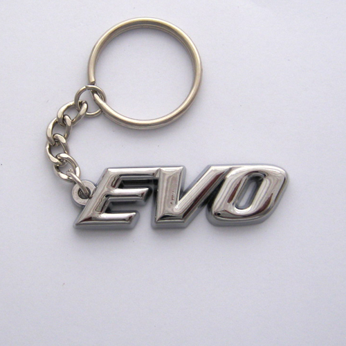 Mitsubishi EVO Chrome Keychain Keyring Evolution | eBay Australia