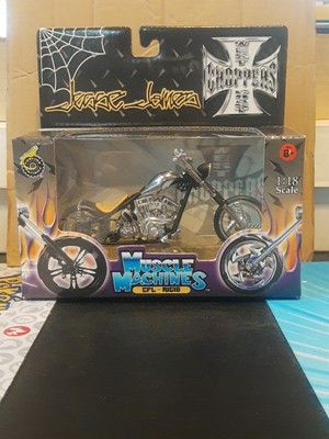 2003 WEST COAST CHOPPERS JESSE JAMES 1:18 CHOPPER CFL RIGID | eBay
