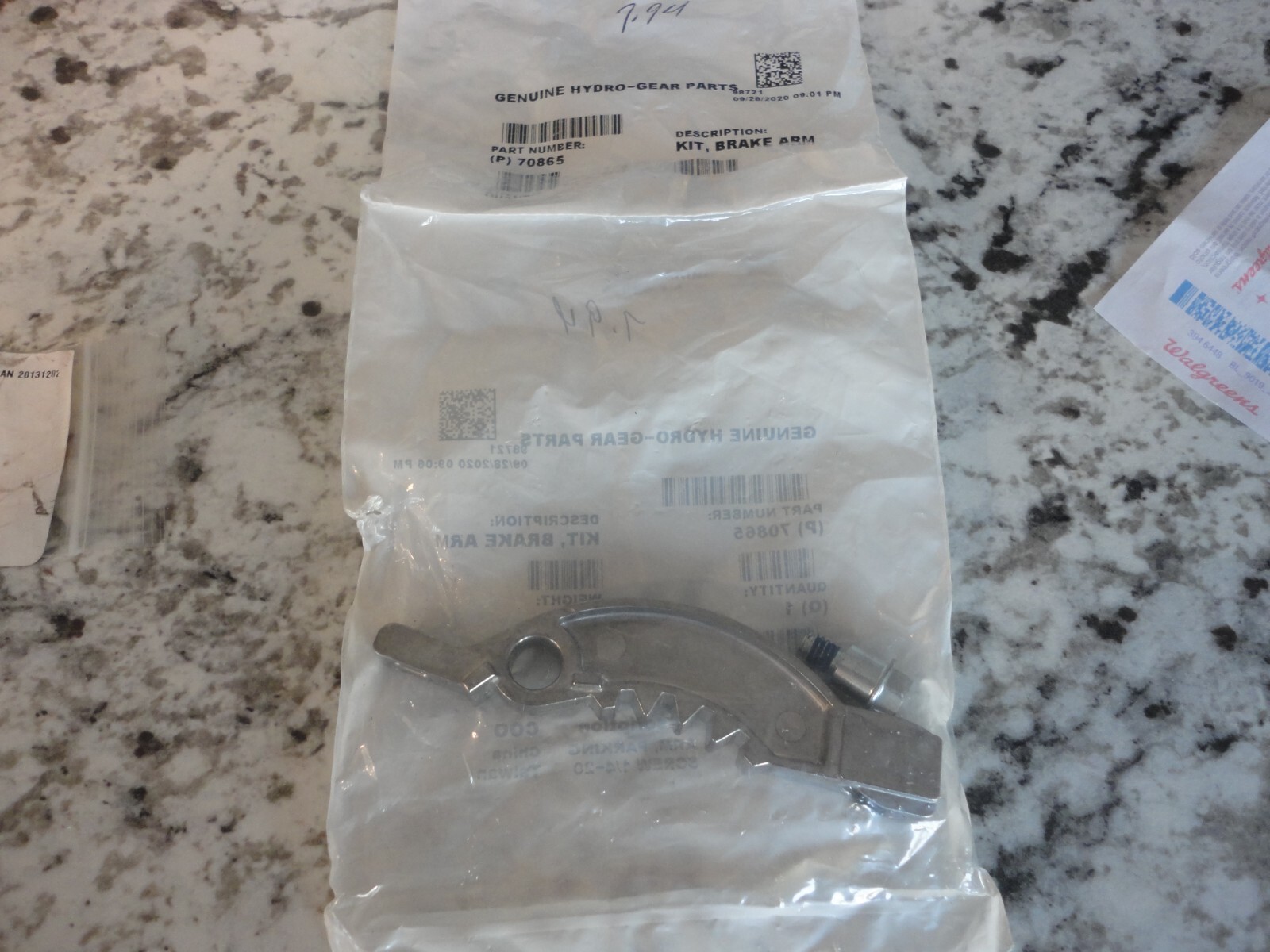 NOS OEM Genuine Hydro-Gear 70865 Brake Arm Kit for sale online | eBay