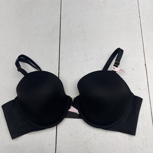 Victoria's Secret Smooth Lightly Lined Demi Bra Black Women's Size 40C ...