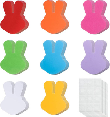 72Pcs Bunny Rabbit Cutouts Paper Bunnies 6 Inch Bunny Shaped Card Cut ...