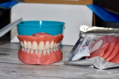 DIY Denture Basic Kit No Impression Materials Make Full Or Partial Gums ...