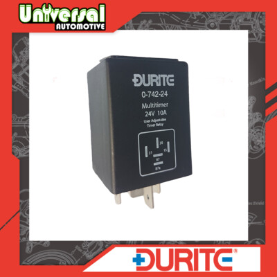 Durite Adjustable Programmable Relay - 24V | eBay