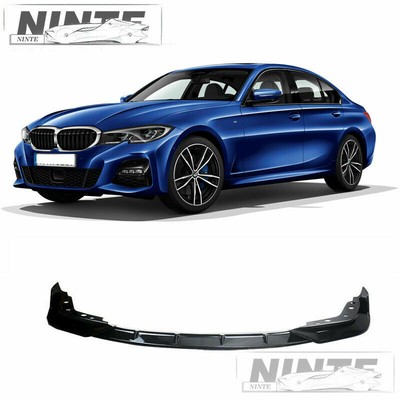 For BMW G20 3 Series M Sport Front Splitter Bumper Lip 2019-2020 GLOSS ...
