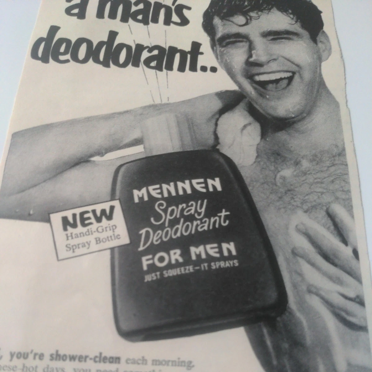 Deodorant Ads For Men