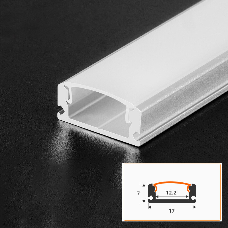 10Pcs 3.3ft Each LED Aluminum Profile Channel Holder with Cover for LED ...