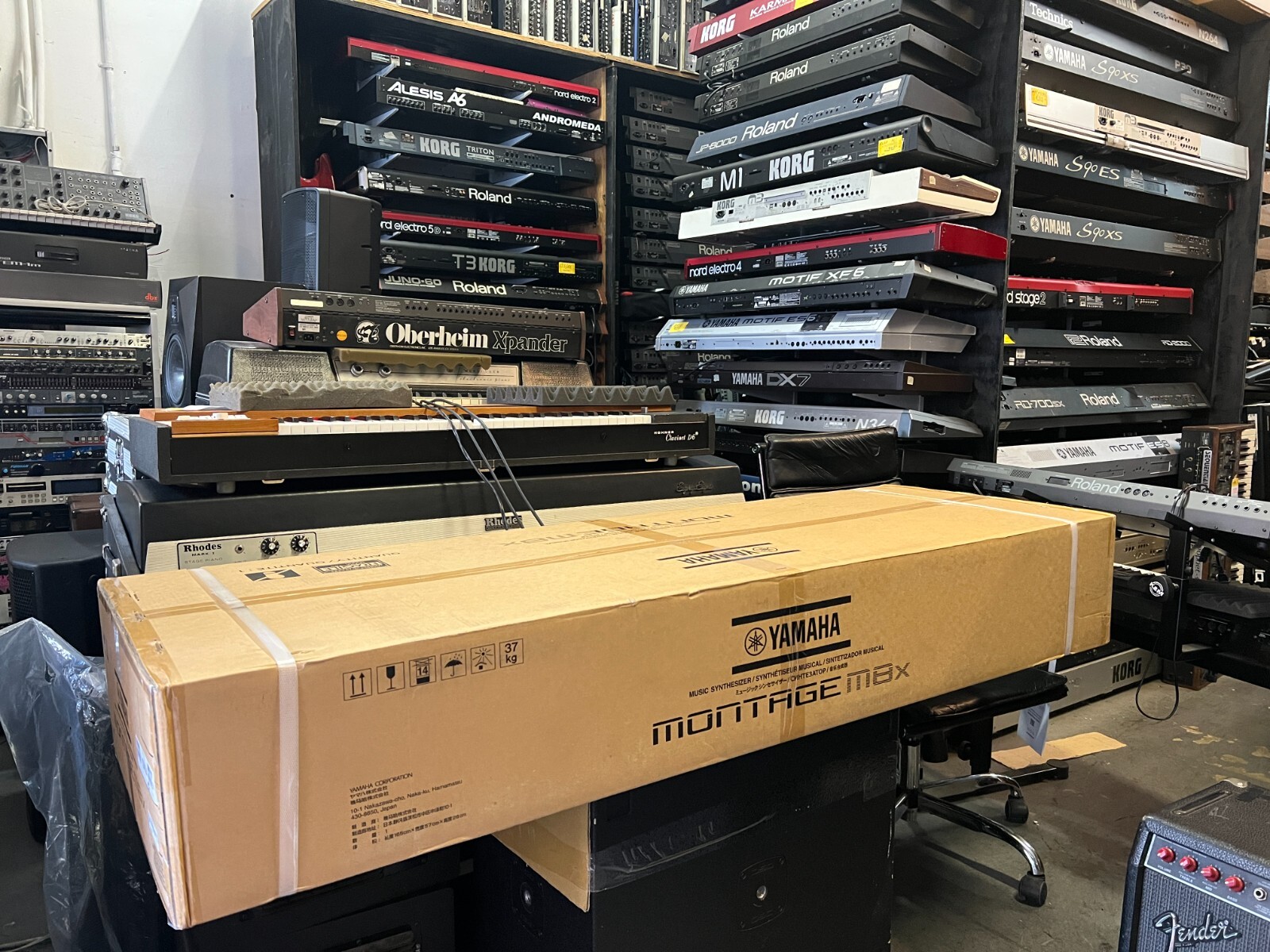 Yamaha MONTAGE M8X keyboard AN-X engine GEX weighted key Poly AFT ...