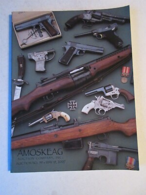 Amoskeag Auction Company Firearms Guns Catalog May 19, 2007 No. 59 | eBay