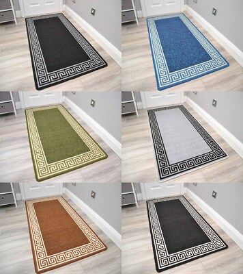 New Large Non Slip Rubber Back Rugs Washable Easy Clean Small Long ...