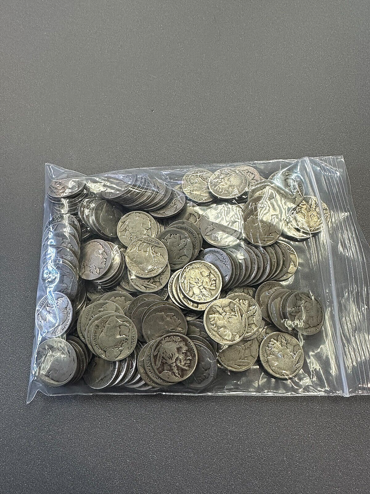 Lot 171 Buffalo / Indian Head Dateless Vintage United States Nickels ...