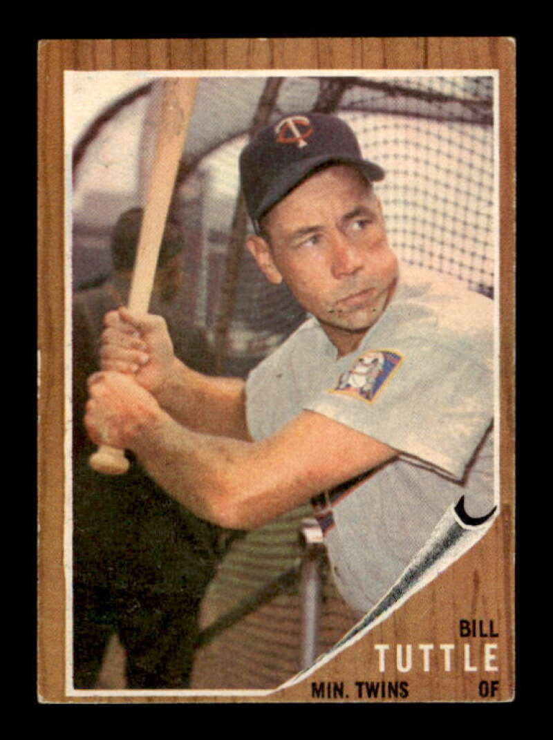1962 Topps #298 Bill Tuttle VG/VGEX Twins 565702 | eBay