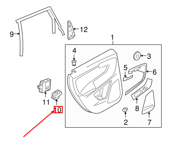 31394841 Fensterheber Schalter hinten rechts Volvo Xc60 2359174 online ...