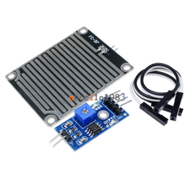 Raindrops Detection sensor modue rain module weather module Humidity ...