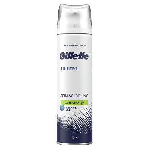 Gillette Sensitive Skin Soothing Shave Gel 195g | eBay