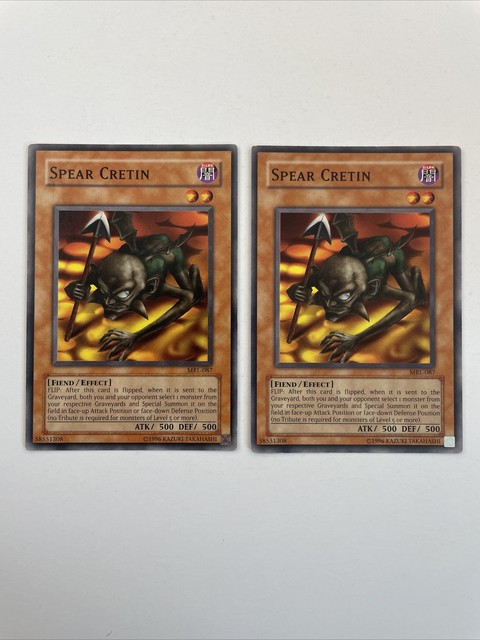 Yu-Gi-Oh! TCG Spear Cretin Magic Ruler MRL-087 Unlimited Common for ...