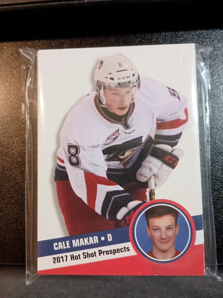 2017 Hot Shot Prospects Rookie CALE MAKAR Colorado Avalanche Lot Of 12 ...