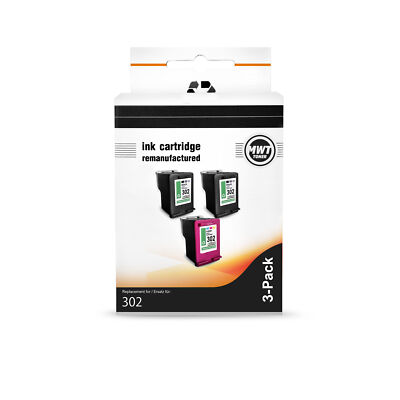 3x MWT Ink 2+1 F R HP Deskjet 2134 3631 3630 3632 3634 3637 3633 2132 ...