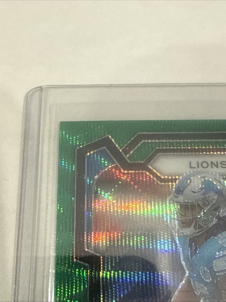 2023 Panini Prizm - Rookies Jahmyr Gibbs #331 Green Wave Prizm (RC ...