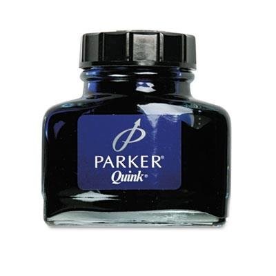 Quink 2-oz Ink Bottle for Fountain Pens, Blue-Black Ink, 1 Bottle ...