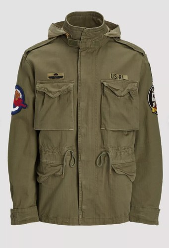 Polo Ralph Lauren Military Army M65 Skull Skeleton Patch Paratroops ...