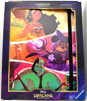 🔥Disney Lorcana: Lorebook Iconic Characters 9-Pocket Portfolio Holds ...