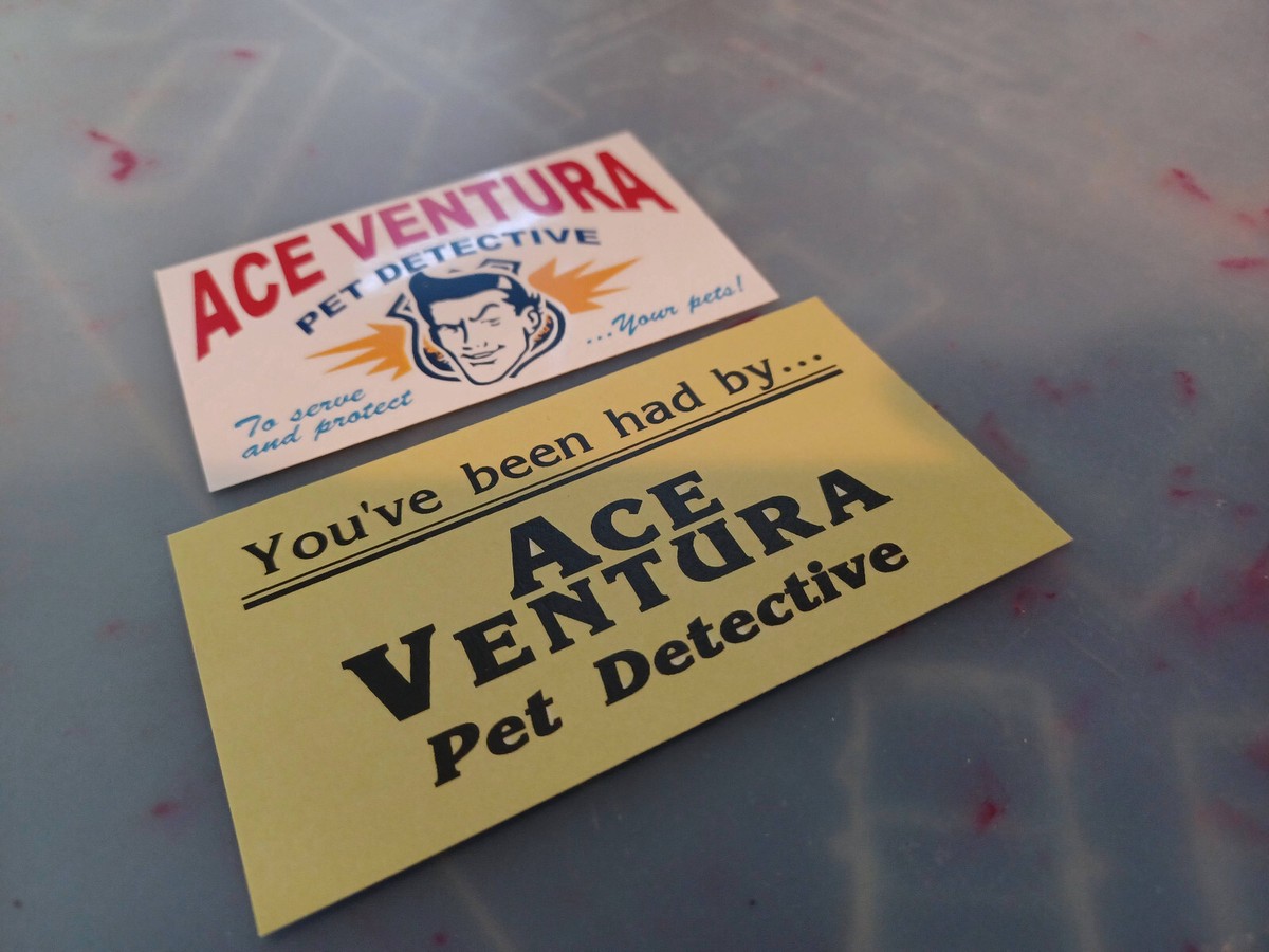 Ace Ventura Printable Card