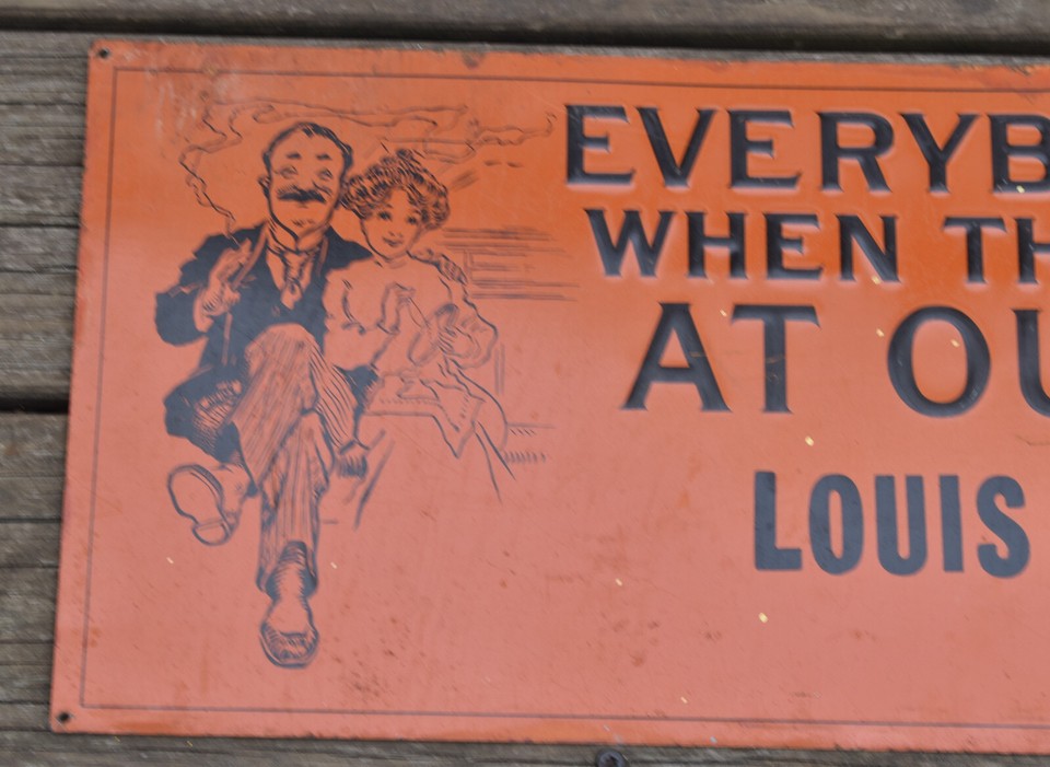 Vintage Louis Goetz & Son HARTINGTON NEBRASKA TIN General Store ...