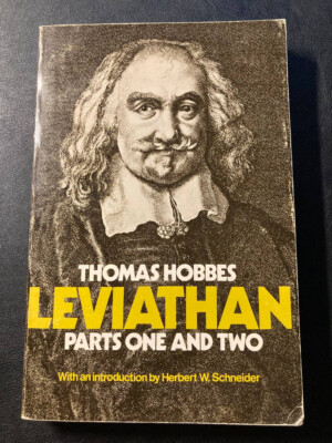 Leviathan, Parts One and Two Thomas Hobbes Liberalism Political ...